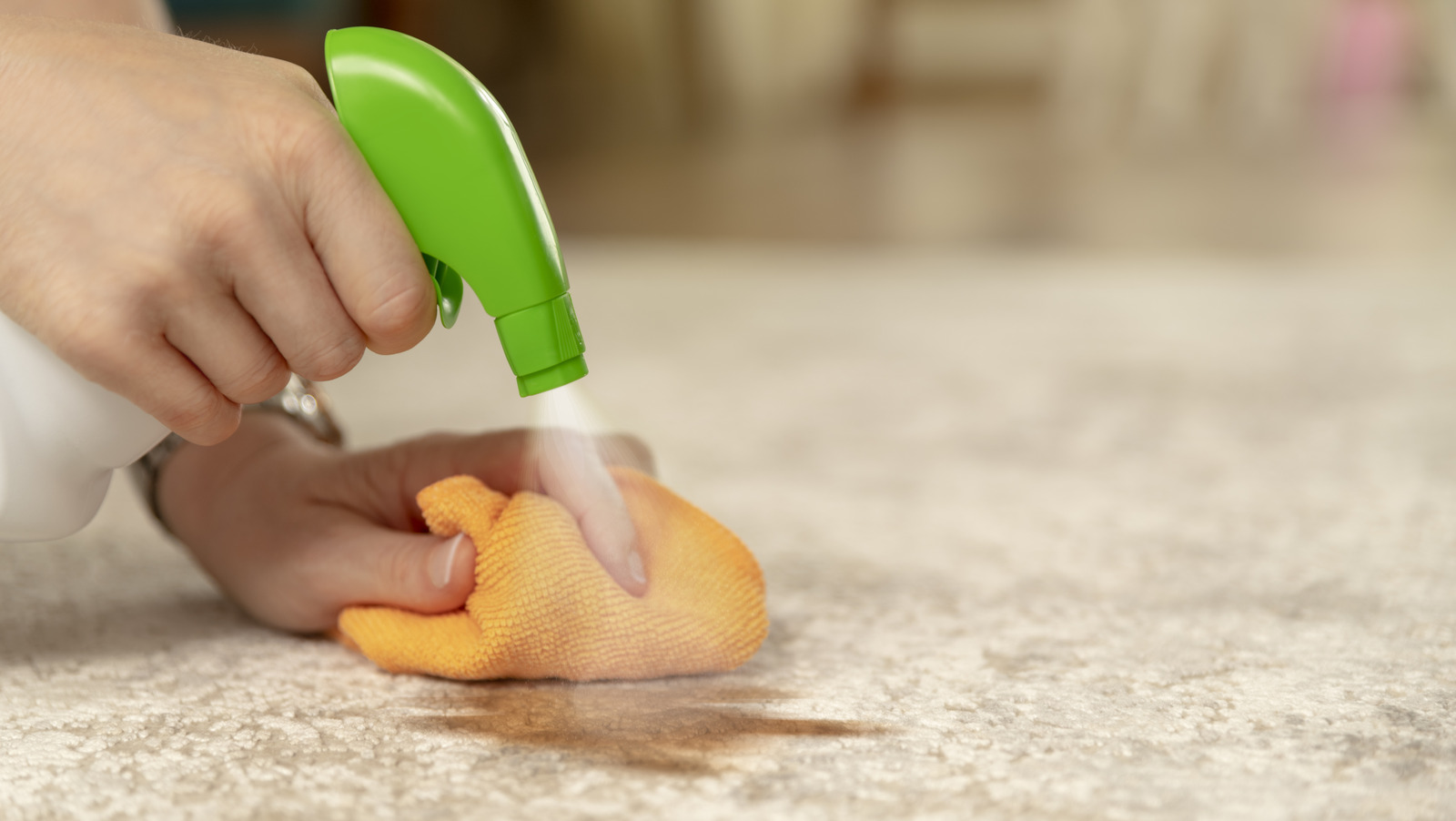 The Household Essential That Can Lift Rust Stains From Carpet In A Pinch