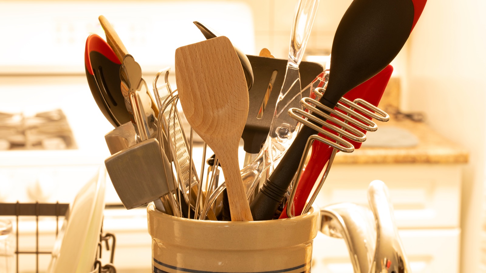 The Kitchen Tool Trick For A Cohesive Look With Less Clutter
