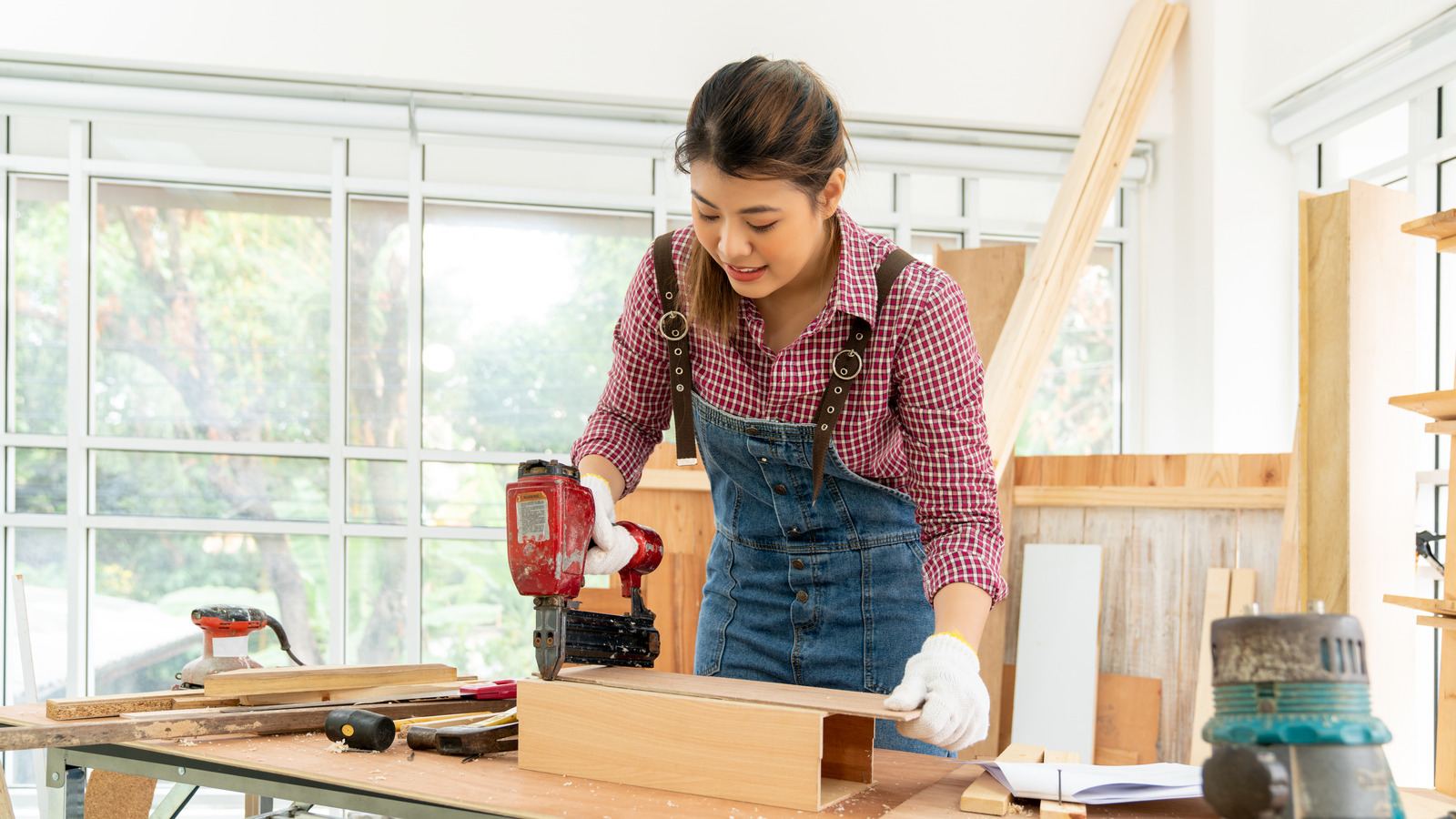 The Nail Gun Hack For Perfectly Concealed Holes Every Time
