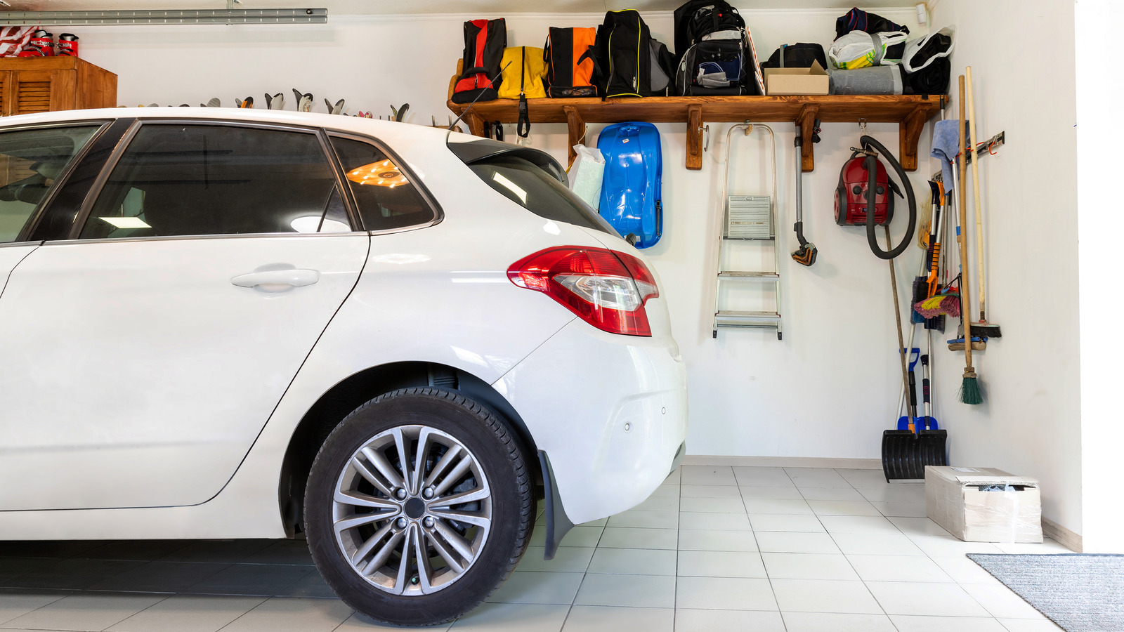The Pool Noodle Hack That Will Keep Your Garage Walls Scuff Free