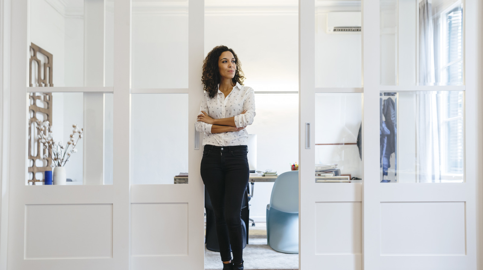 How Does A Trackless Sliding Door Work?