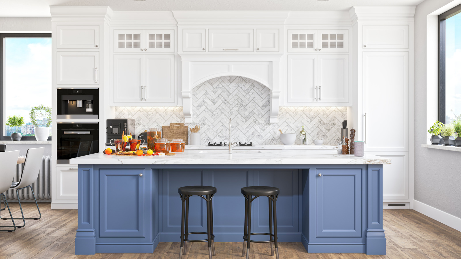 The Stylish Cabinet Upgrade That'll Help Your Kitchen Feel Bigger