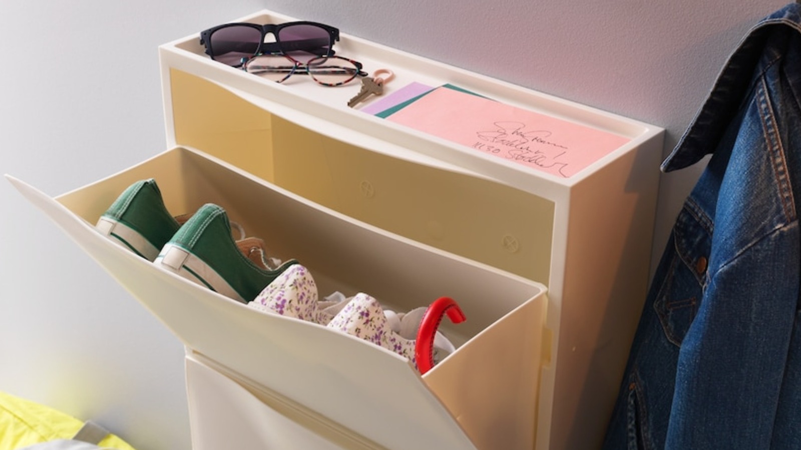 Turn An IKEA TRONES Shoe Cabinet Into The Perfect Outdoor Storage Solution