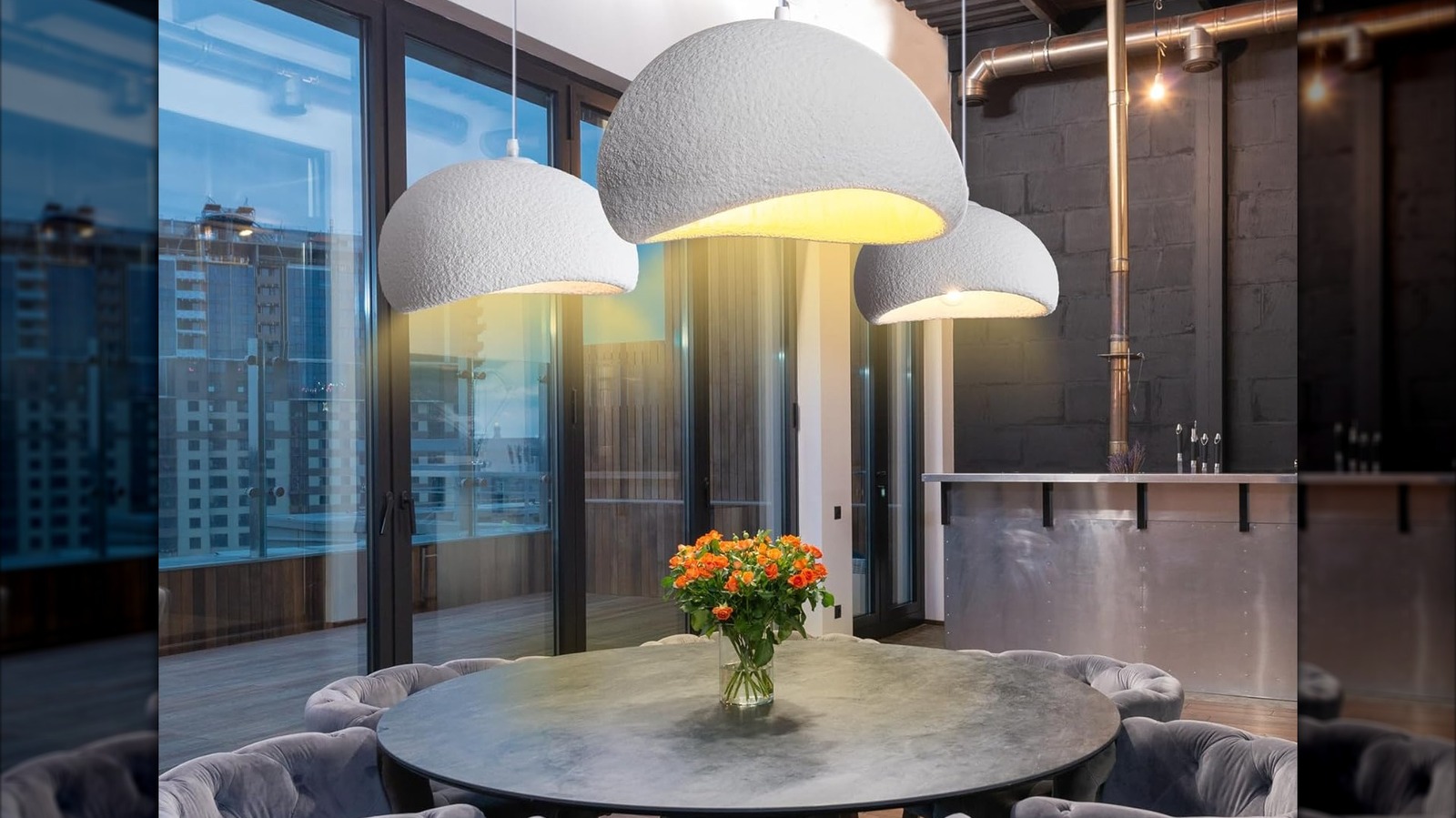The Unique Lighting Fixture Your Dining Room Needs To Hop On The ...