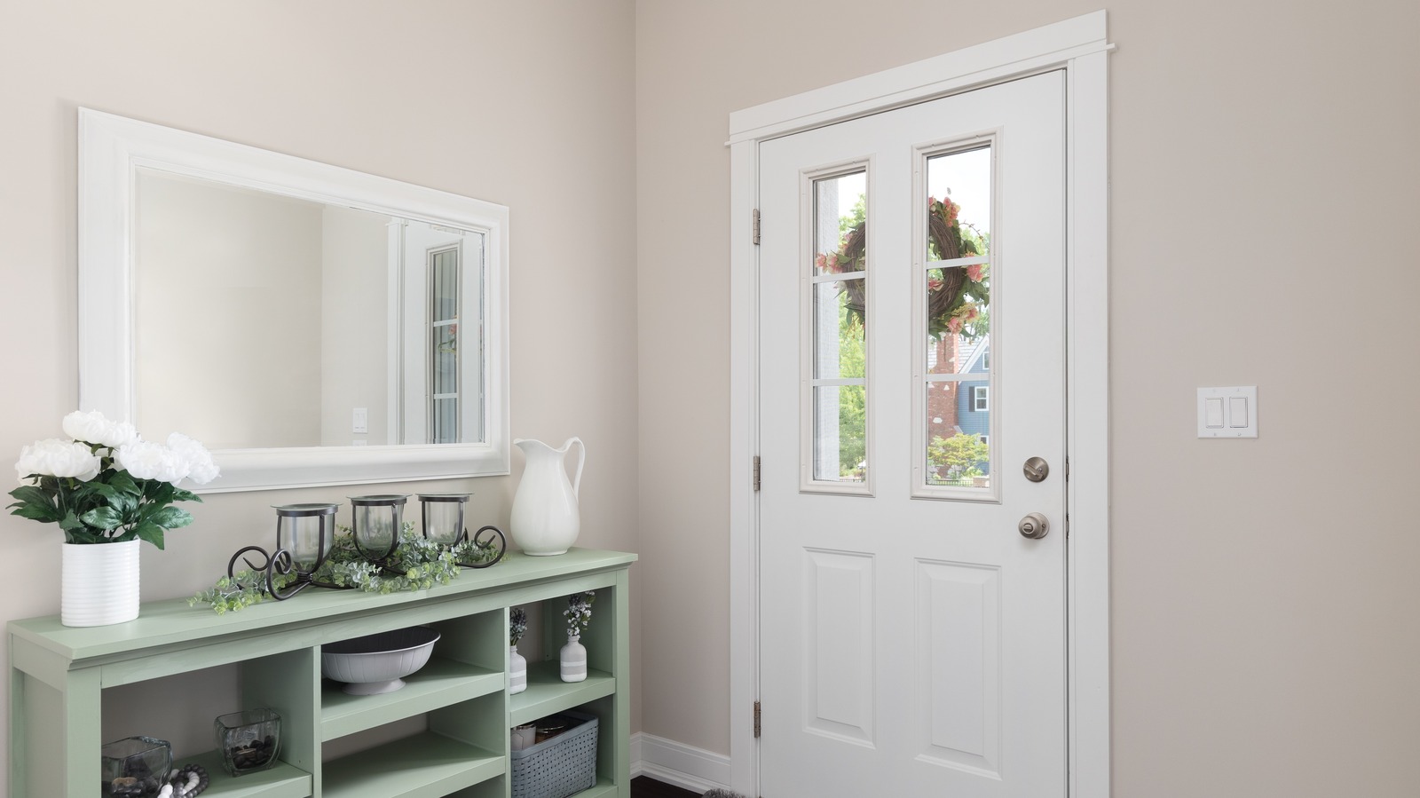 This Easy DIY Door Design Adds The Perfect Finishing Touch