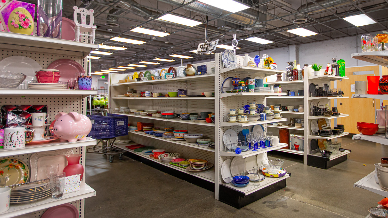 This Thrift Store Aisle Is The Unexpected Place To Find Unique Wall Art