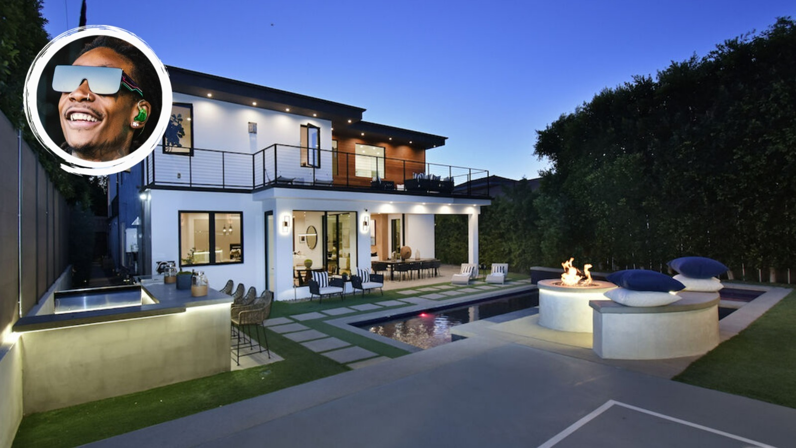 Tour The Luxurious LA Home That Wiz Khalifa Is Selling For $4.5 Million