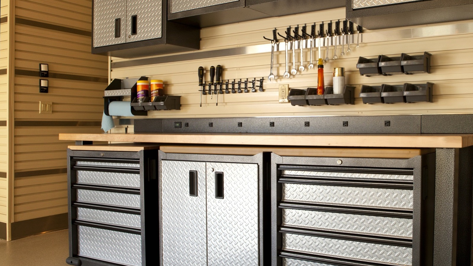 Transform Your Garage By Adding A Functional Swing-Out Countertop Build