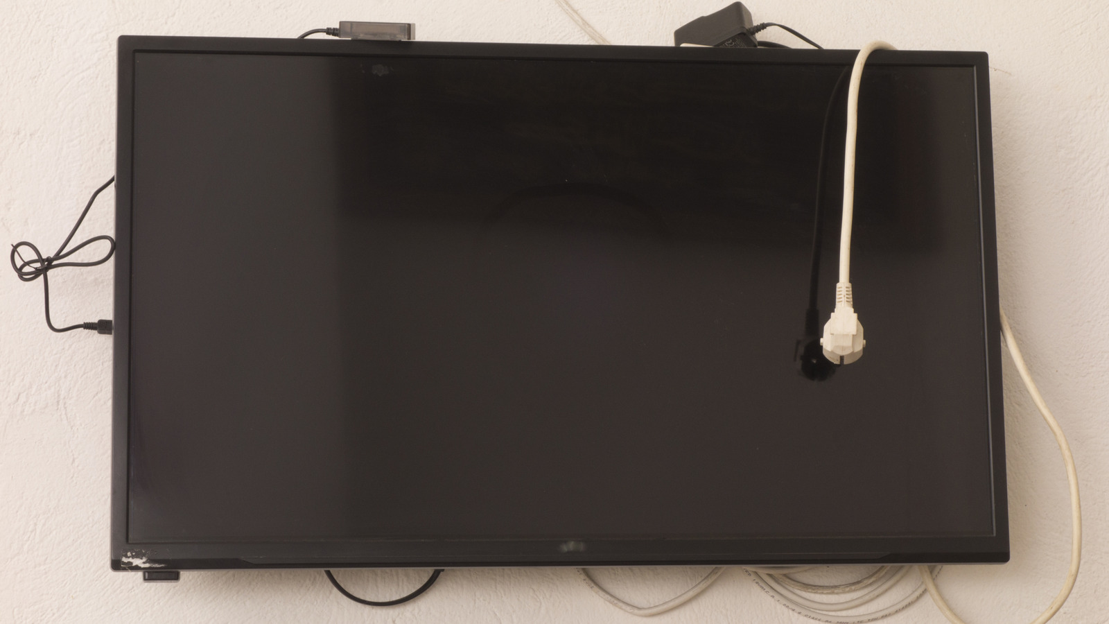 Tuck Messy TV Cords Out Of Sight With A Clever Solution You Can DIY