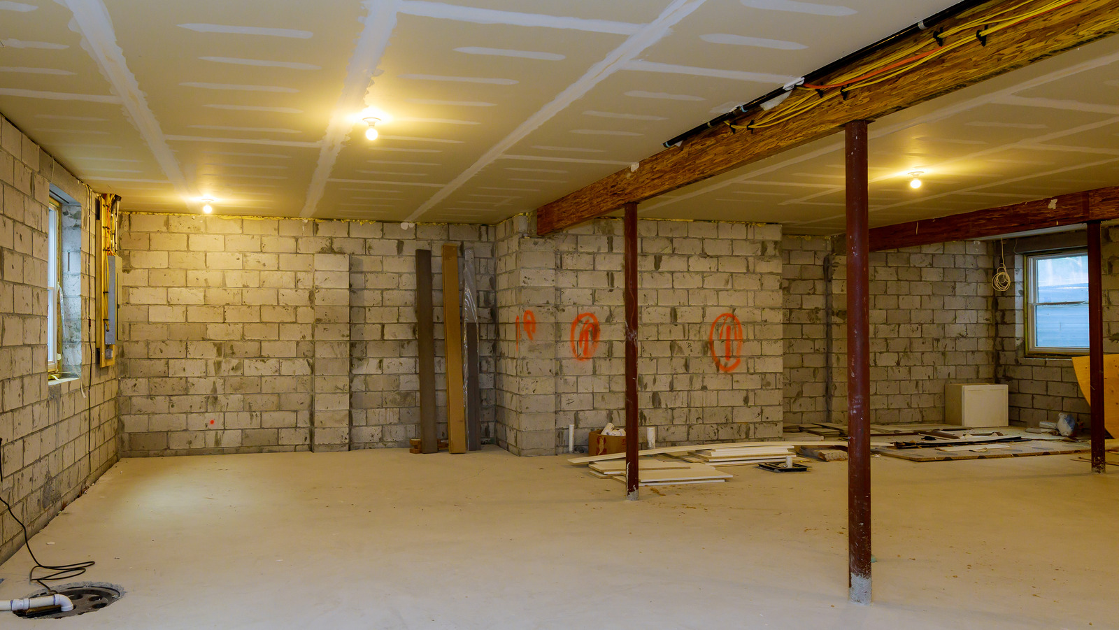 Turn An Unsightly Basement Support Pole Into A Stunning Finished Feature Turn An Unsightly Basement Support Pole Into A Stunning Finished Feature