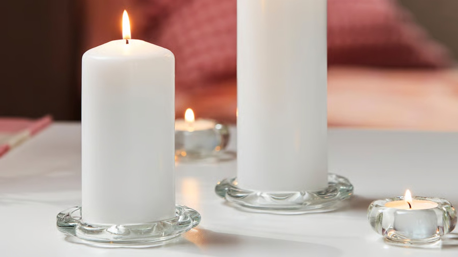 Turn IKEA's Simple Candle Holders Into Adorable Coasters With An Easy DIY