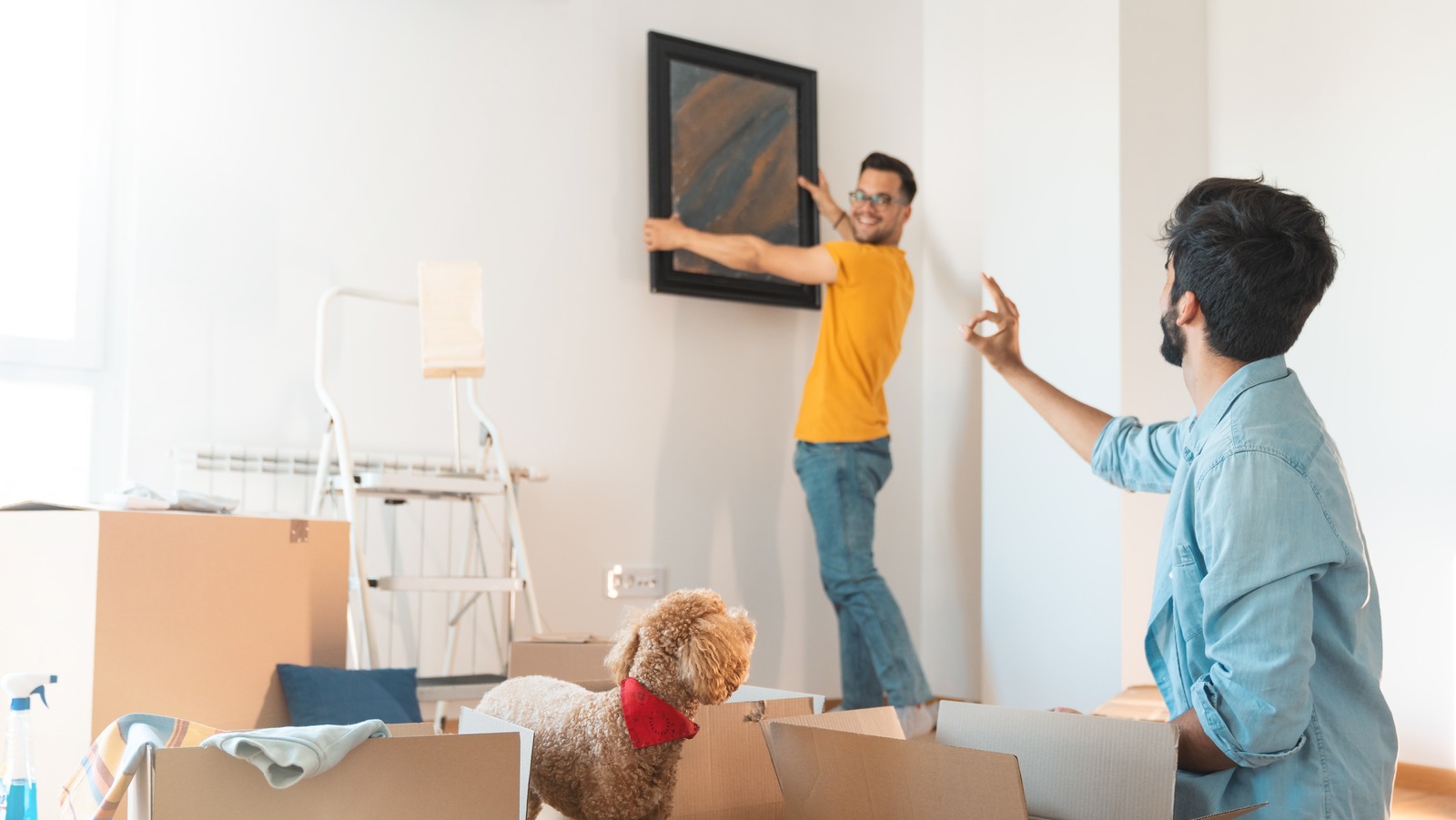 Use A Thumbtack Hack For Spot-On Picture Placement When Hanging Wall Decor