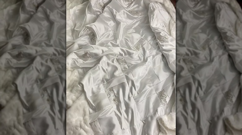 Unique And Sentimental Ways To Repurpose A Wedding Dress Around The House