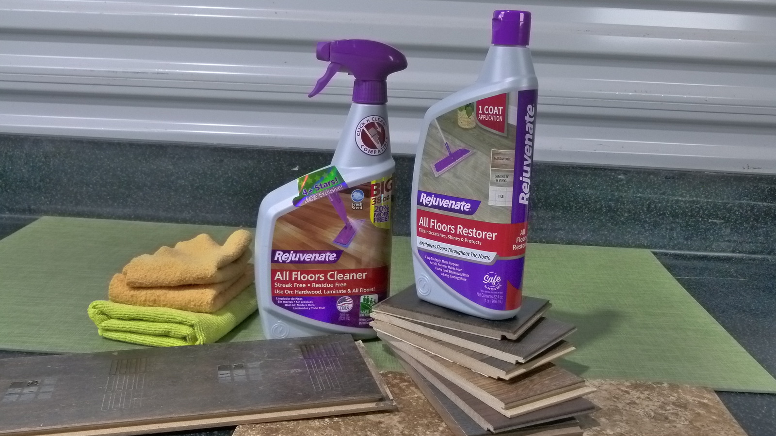 We Scratched The Surface Of Using Rejuvenate All Floors Restorer With Shining Results