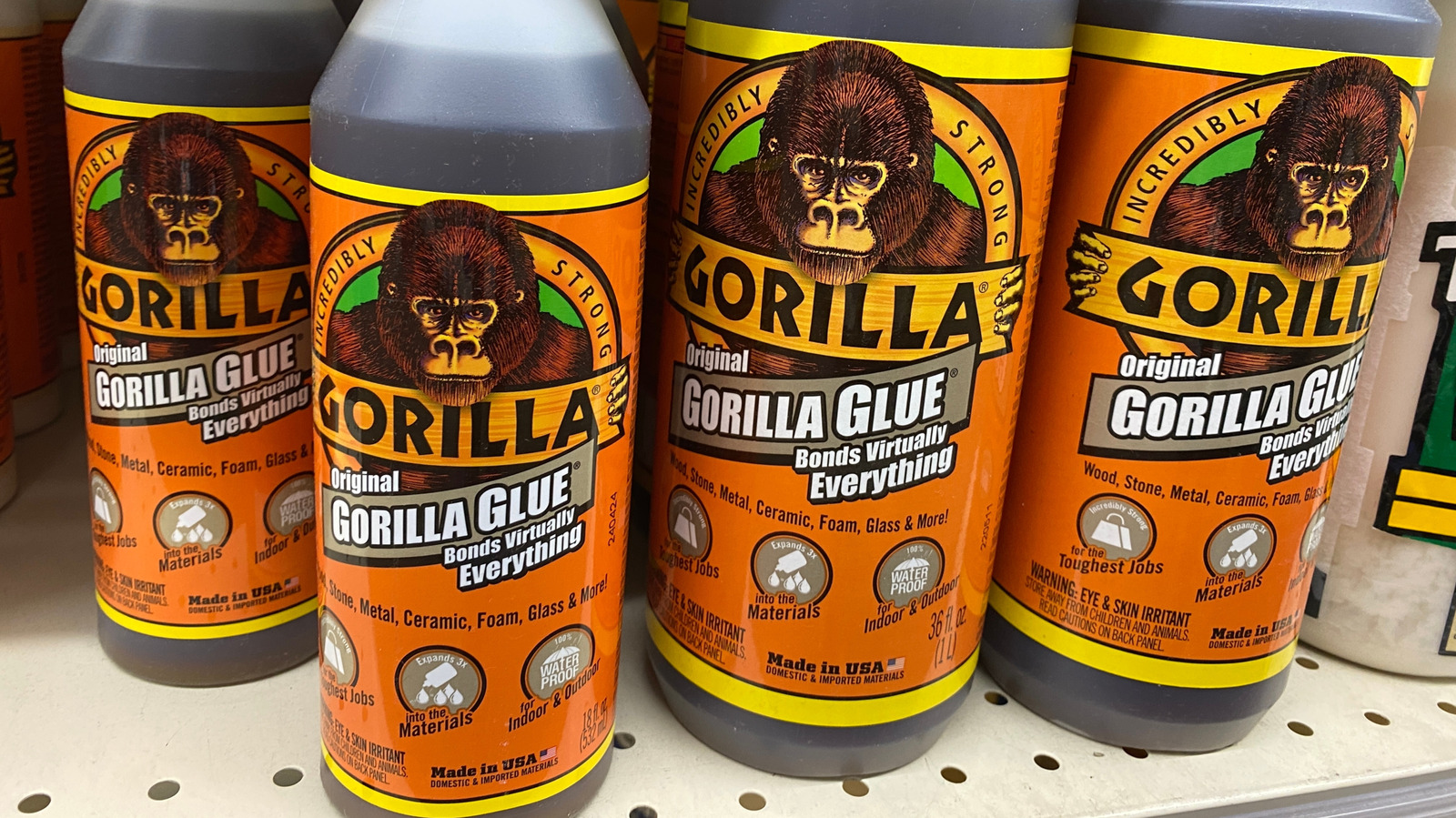 Where And How Gorilla Glue Is Actually Made (And Why It's So Famous)
