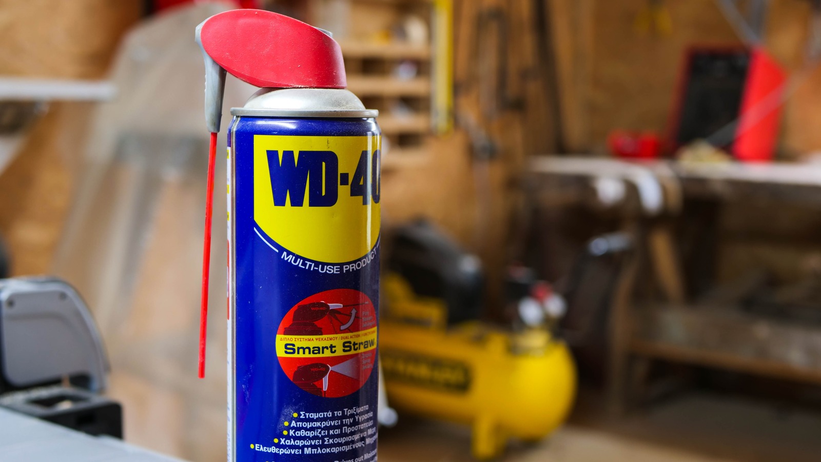 Why You Should Keep A Bottle Of WD-40 In Your Laundry Room